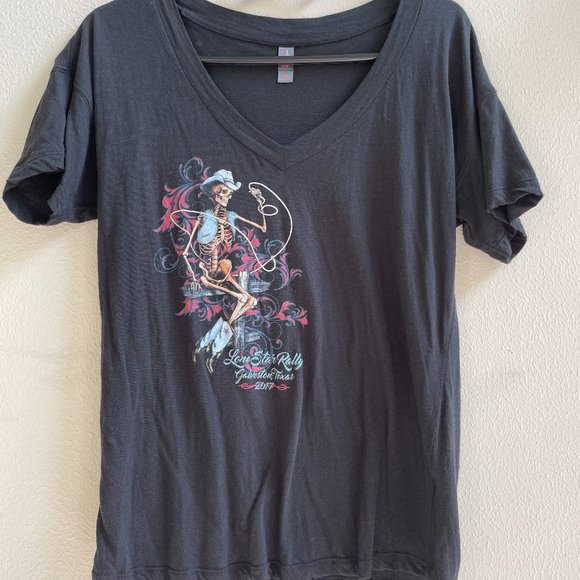 District Made | Tops | Galveston Bike Rally Tshirt | Poshmark